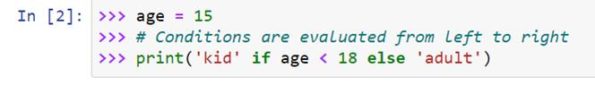 One Line If Statement In Python Ternary Conditional Operator Python Central