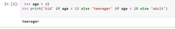 One Line If Statement In Python Ternary Conditional Operator Python Central